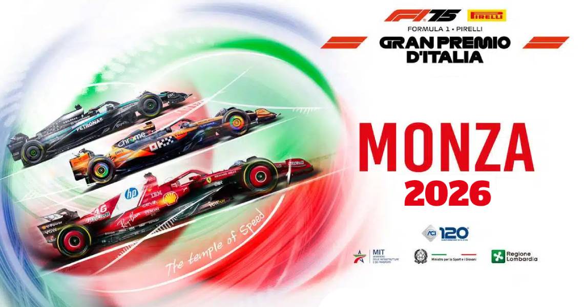 Koncerti i sport: FORMULA 1 VN Italije Monza 2026